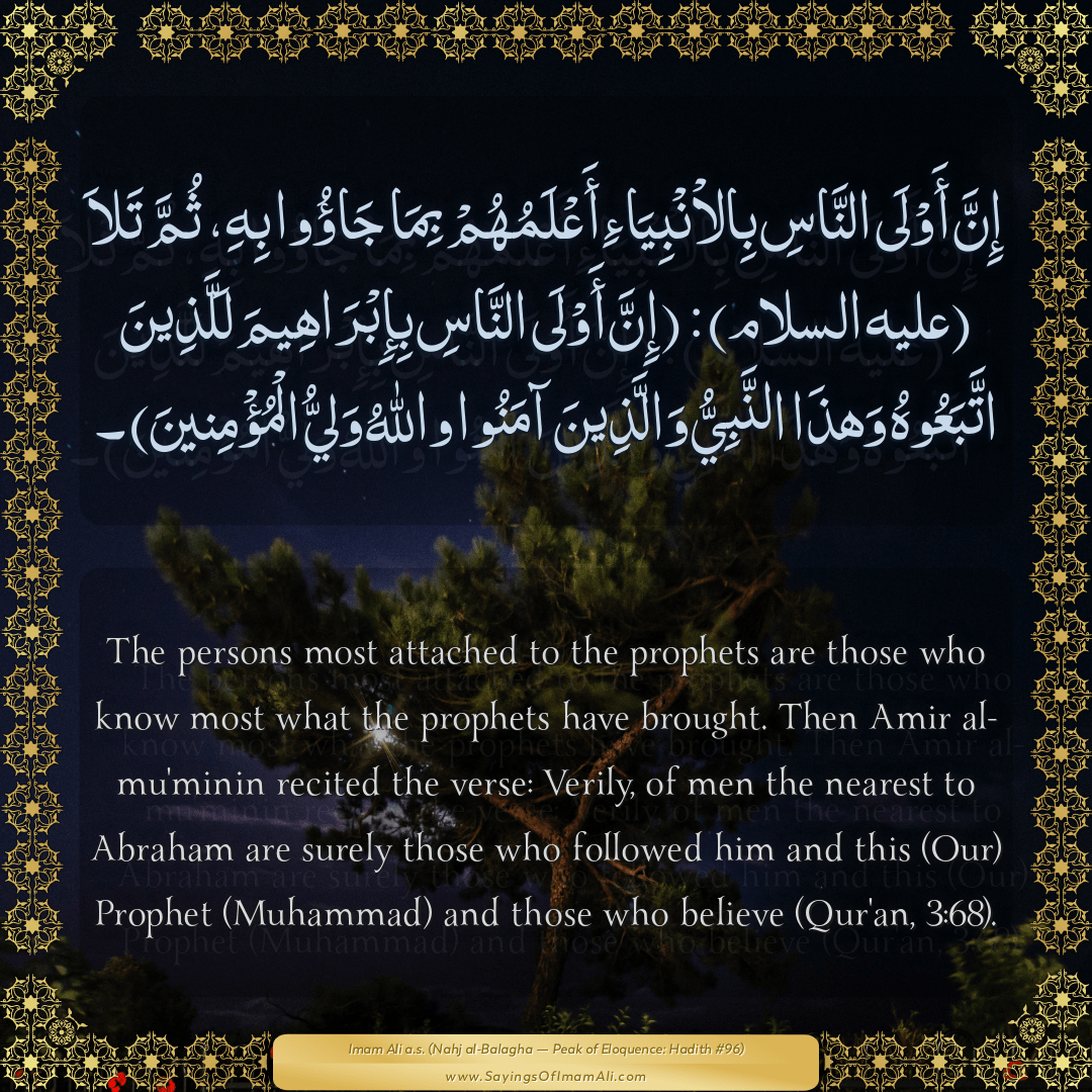 Sayings of Imam Ali (a.s) about: “آمِنْ”